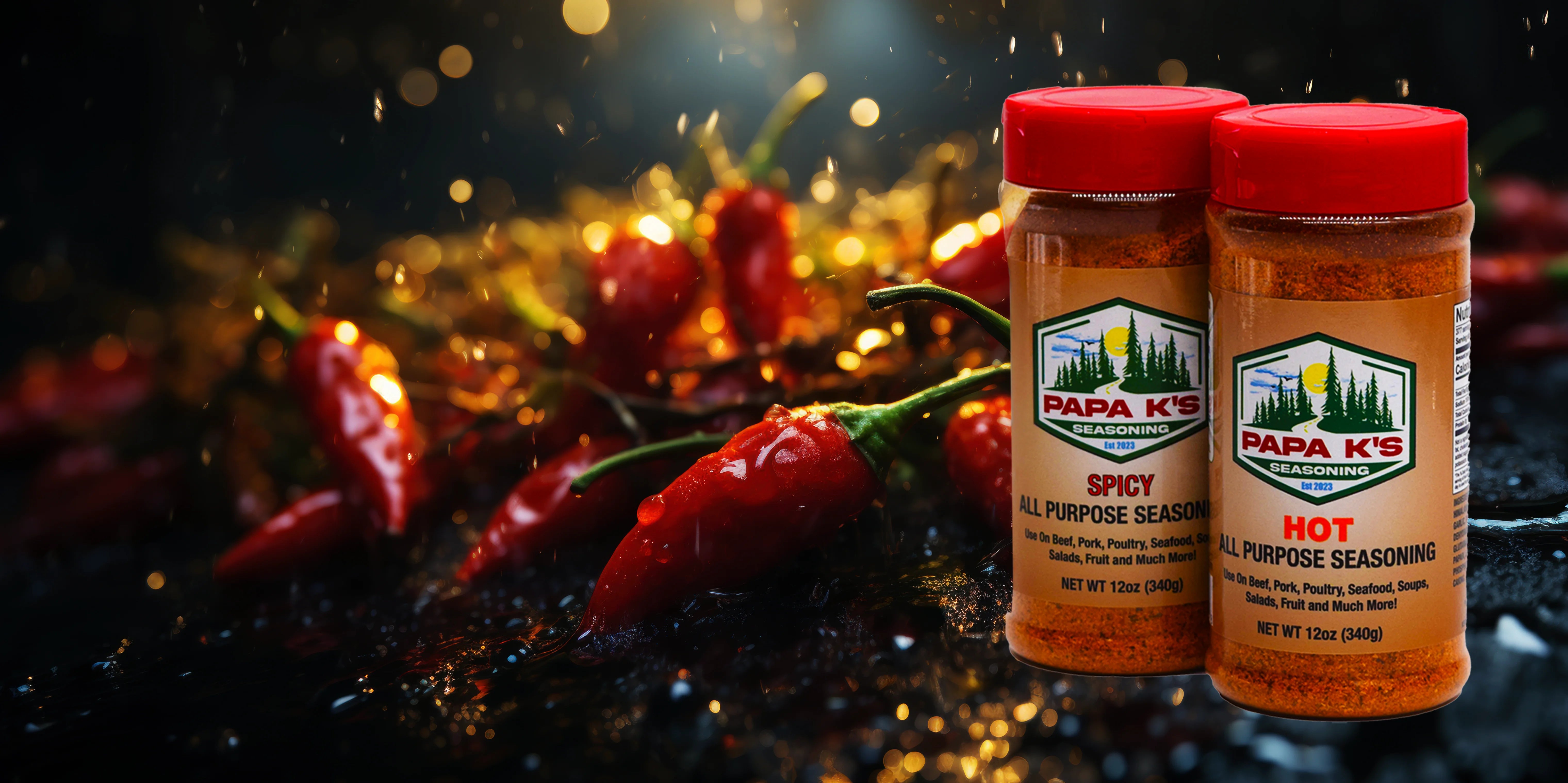 PapaK's Seasoning | Spicy Blends – Papa K's Seasoning